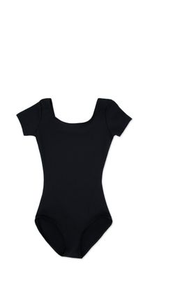 Capezio Damen Team-Basic, Kurz&auml;rmelig Trikot, schwarz, X-Small