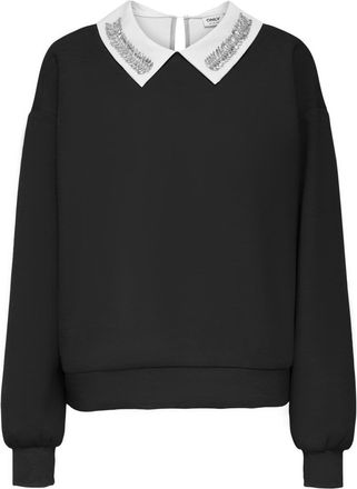 Only Onlwillow L/S O-Neck Emb. Ub SWT