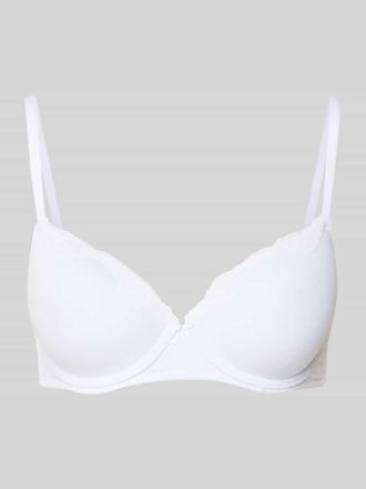 Schiesser Bügel-BH mit Spitzenbesatz