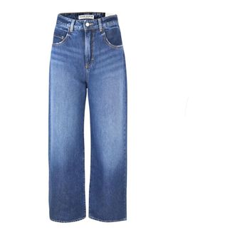 Icon Denim Los Angeles Blaue Wide Leg Jeans - - Jeans - Damen - Blau - W27