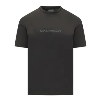 Emporio Armani Homme, Tops, Noir, Taille: 2XL T-shirt
