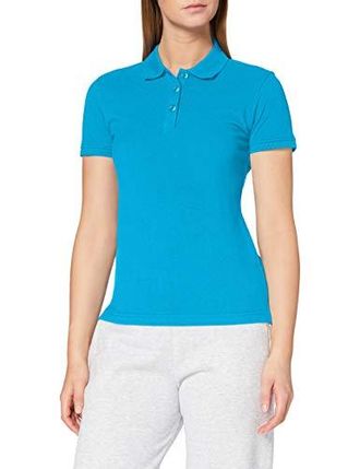 Clique Classic Womens Marion, Polo Femme, Bleu (Turquoise) - 42 EU (Taille fabricant:X-Large)