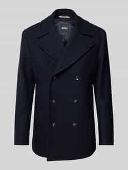 HUGO BOSS Mantel mit Reverskragen Modell Clay