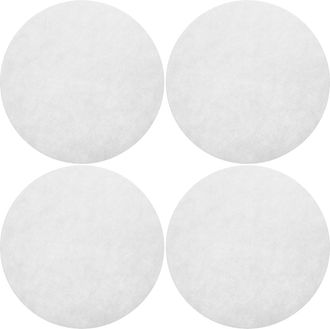 NUOBESTY TOKIDNY 10 St&uuml;ck Teiliges Filz Tellertrenner Wei&szlig; Weiche Sto&szlig;d&auml;mpfende Trennpads f&uuml;r Geschirr Aufbewahrung und Schutz von Tellern Sch&uuml;sseln und Empfin
