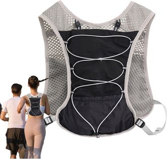 Generico Trinkrucksack, Wasserrucksack zum, wasserdicht, 5 l, Sport-Rucksack, verstellbar, atmungsaktiv, für Radfahren, Wandern, Wege, Straßen, Berg, AI