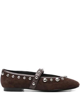 Bibi Lou Pumps mit Nieten - Braun