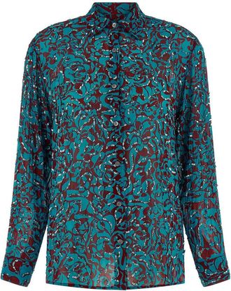 Dries Van Noten Hemd - Hellblau