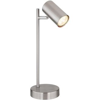 Globo Lighting Lampe de bureau nickel mat 1x GU10