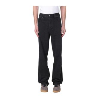 A.P.C. Schwarze Relax Fit Jeans - - Jeans - Herren - Schwarzk - W33