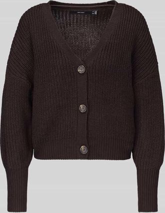 Vero Moda Oversized Strickjacke mit V-Ausschnitt Modell LEA