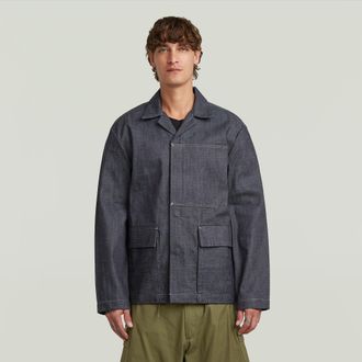 G-Star G-S020 Marseille Selvedge Blazer - Dunkelblau - Herren