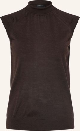 HUGO BOSS Stricktop Fipini braun