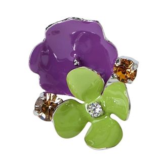 Marni Femme, Accessoires, Multicolore, Taille: ONE Size Metal Flower Ring