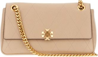 Tory Burch Charlie Sac Bandouli&egrave;re Petit Mod&egrave;le Matelass&eacute; - Femme - Sacs - Rose - Taille: ONE Size