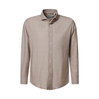 Baldessarini Homme, Chemises, Brun, Taille: 2XL Hemd Hugh1