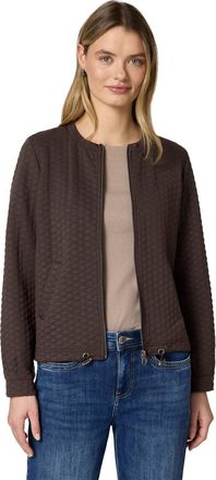 Street One Damen Zipper Jacke mit Struktur