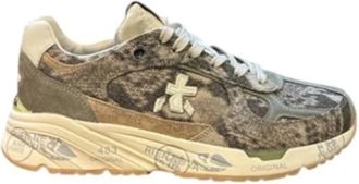 Premiata Femme, Chaussures, Beige, Taille: 38 EU Mased Baskets