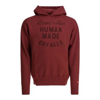 Human Made Tsuriami Hoodie - - Sweatshirts & Hoodies - Herren - Rot - XL