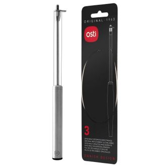 Osti K&auml;seschneider Edelstahl + 3 Ersatzdr&auml;hte