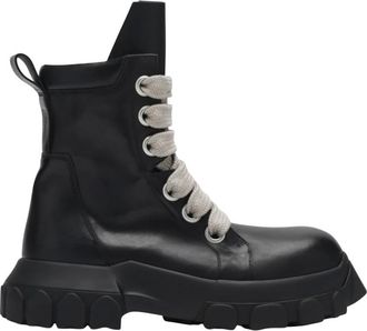 Rick Owens Homme, Chaussures, Noir, Taille: 43 EU Bozo Tractor Bottes