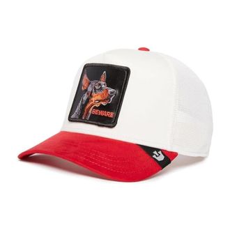 Goorin Brothers Femme, Accessoires, Blanc, Taille: ONE Size Casquette Trucker Animal Farm