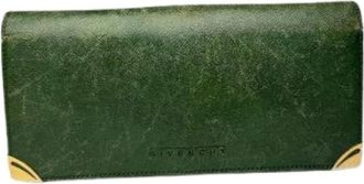 Givenchy Portefeuille Vintage Pre-owned - Femme - Pre-owned - Vert - Taille: ONE Size