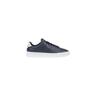 Tommy Hilfiger Leather Sneakers - - Shoes - Herren - Blau - 44 EU