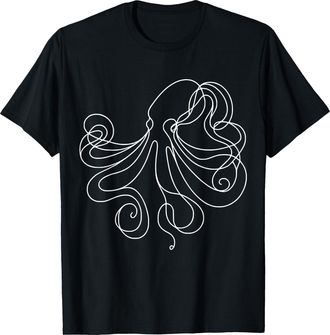 Jimbeels Pacific Ocean Cephalopod Octopus Verhalten Octopus T-Shirt