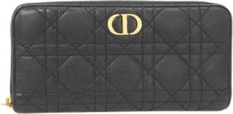 Dior Pre-owned Cuir petite-maroquinerie - Femme - Pre-owned - Noir - Taille: ONE Size