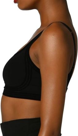 Wolford Brassi&egrave;re en coton m&eacute;lang&eacute;