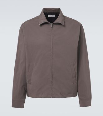 Frame Denim Veste en coton m&eacute;lang&eacute;