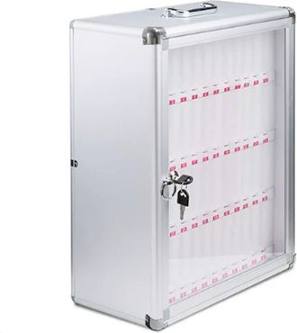 Generic Handy-Aufbewahrungsbox aus Aluminiumlegierung, Handyhalterung f&uuml;r Klassenzimmer, Robust und Langlebig, mit Schloss und Schl&uuml;ssel, f&uuml;r Unternehmen, Fab