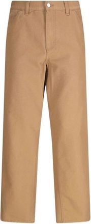 Carhartt Work in Progress Homme, Pantalons, Brun, Taille: W34 Single Knee Pant