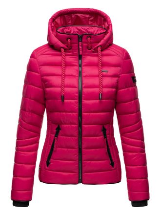Navahoo Damen Steppjacke Lulana - Leicht, Stylisch & Abnehmbare Kapuze