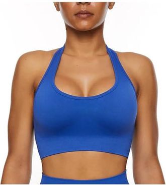 Generic Ensemble de soutiens-gorge pour femmes 2026 - Mode d&eacute;contract&eacute;e - V&ecirc;tements de yoga suspendus, bleu, M