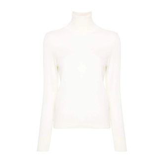 Allude Femme, Pulls, Beige, Taille: 42 FR Pulls Cr&egrave;me Collection