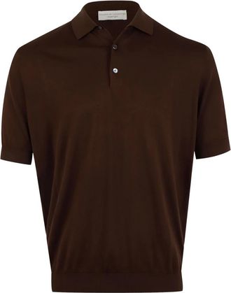 FILIPPO DE LAURENTIIS Homme, Tops, Brun, Taille: L Chemises & Polos &Eacute;l&eacute;gants Collection