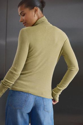 Next Rollkragenpullover Hochwertiger Rollkragenpullover aus Merinowolle (1-tlg)