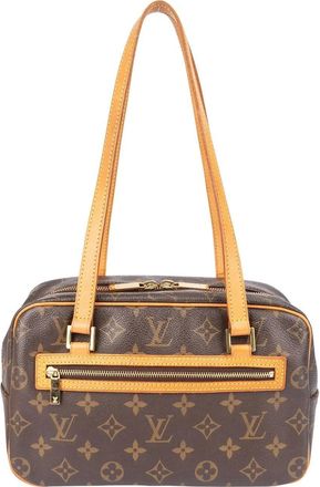 Louis Vuitton Crossbody Bags - Louis Vuitton Canvas Monogram Cite MM Shoulder Bag - Gr. unisize - in Braun - für Damen