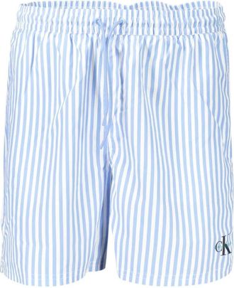 Calvin Klein Homme, Maillots de bain, Bleu, Taille: XL Short de bain boxer ray&eacute;