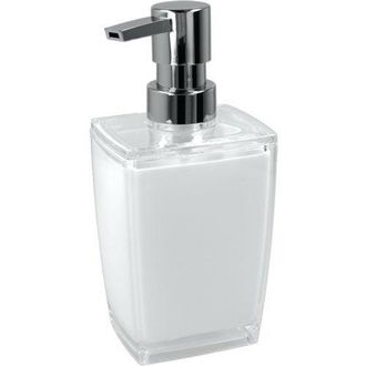 Metaltex Seifenspender, Plastik, Wei&szlig;, 8 x 6, 5 x 17 cm