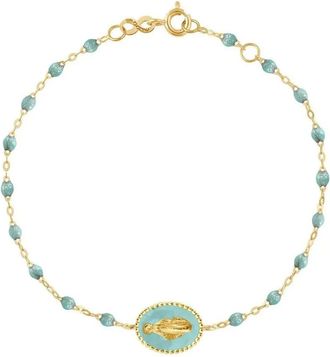 Gigi Clozeau 18kt Classic Gigi Madone Gelbgoldarmband - YG/ICEBE