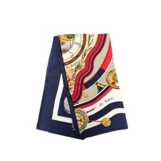 Herm&egrave;s Pre-owned Parmi les Fl Je Compte Les H Seidenschal - - Pre-owned - Damen - Mehrfarbig - ONE SIZE