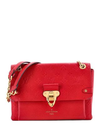 Louis Vuitton Vavin Empreinte PM Umh&auml;ngetasche aus Leder mit Monogramm - Rot