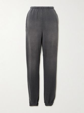 Re/Done + Hanes 80s Jogginghose Aus Jersey Aus Einer Baumwollmischung - Schwarz