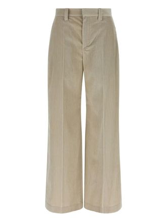 Brunello Cucinelli Cordhose mit Falten - Nude