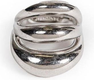 Panconesi Triptych Blow Up gold ring