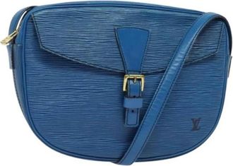 Louis Vuitton Pre-owned Cuir sacs-louis-vuitton - Femme - Pre-owned - Bleu - Taille: ONE Size