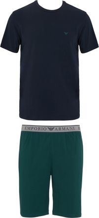 Emporio Armani Herren Endurance Short Pajamas Pyjamaunterteil, blau, XL