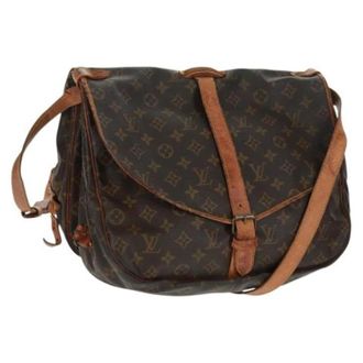 Louis Vuitton Pre-owned Vintage Umh&auml;ngetasche - - Pre-owned - Damen - Braun - ONE SIZE